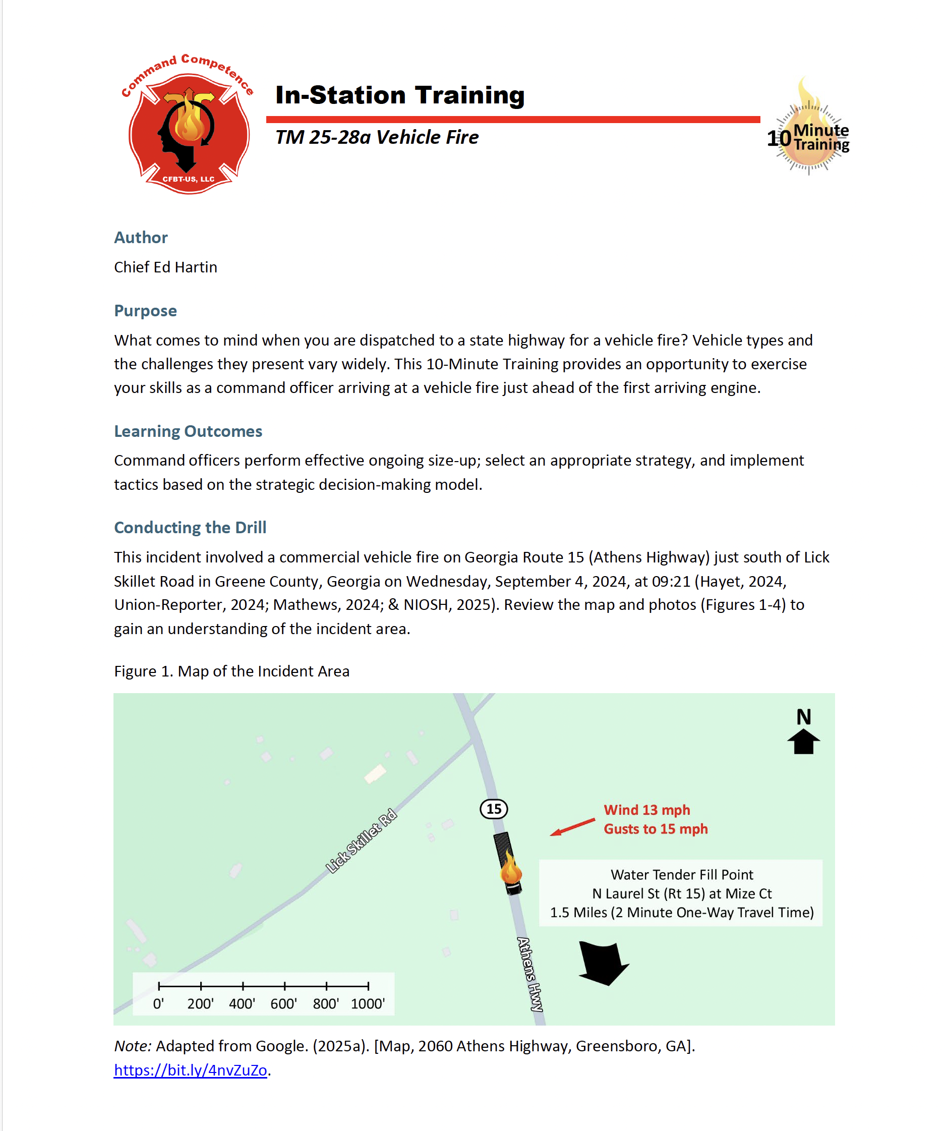 10 Minute-Training: Tractor-Trailer Fire Results in Tragic LODD – B Shifter